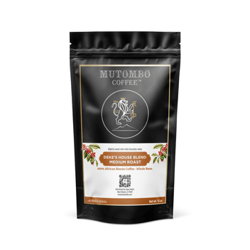 Mutombo Coffee Deke’s House Blend, 12 oz.
